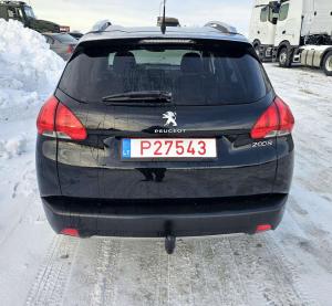 Melns Peugeot 2008 2013 Klaipėda, ar dzinēja tilpumu 1.60 L un nobraukumu 210 tūkst. km par 5500 €, foto 5 vietnē AUTOMOTO.COM.LV