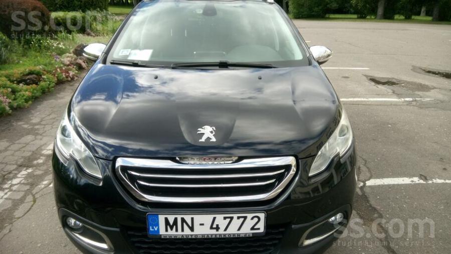 Black Peugeot 2008 2014 in Riga, with an engine capacity of 1.60 L and mileage of 220 thousand km for 6600 €, photo 6 on AUTOMOTO.COM.LV