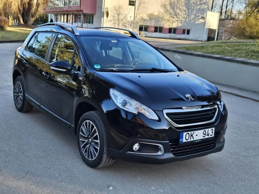 Melns Peugeot 2008 2014 Jēkabpils, ar dzinēja tilpumu 1.20 L un nobraukumu 159 tūkst. km par 4000 €, foto 5 vietnē AUTOMOTO.COM.LV