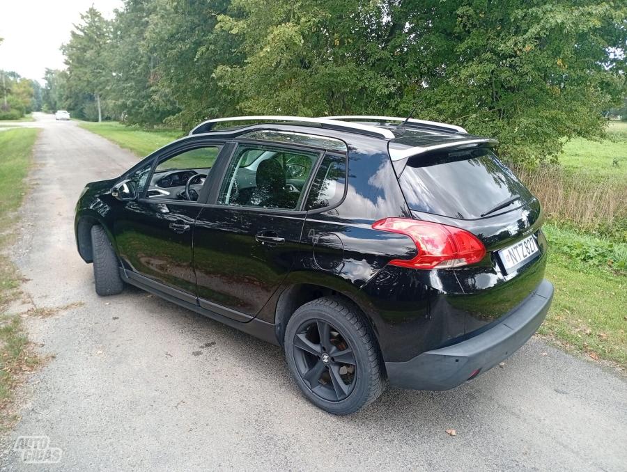 Black Peugeot 2008 2015 in Panevezys, with an engine capacity of 1.20 L and mileage of 145 thousand km for 3650 €, photo 8 on AUTOMOTO.COM.LV