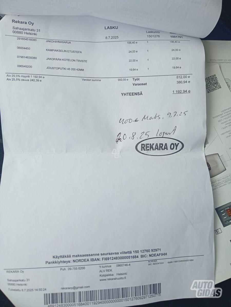 Black Peugeot 2008 2015 in Panevezys, with an engine capacity of 1.20 L and mileage of 145 thousand km for 3650 €, photo 30 on AUTOMOTO.COM.LV
