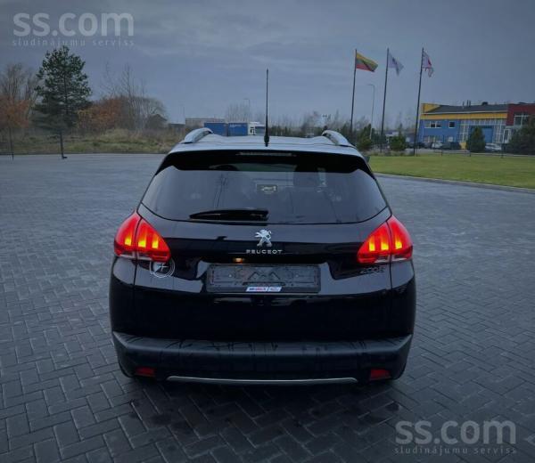Black Peugeot 2008 2016 in Telschi, with an engine capacity of 1.60 L and mileage of 229 thousand km for 5699 €, photo 5 on AUTOMOTO.COM.LV