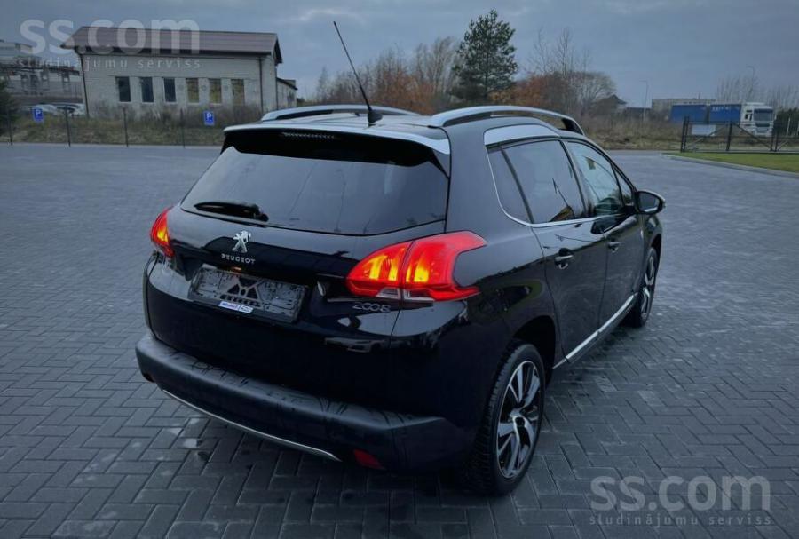 Melns Peugeot 2008 2016 Telšiai, ar dzinēja tilpumu 1.60 L un nobraukumu 229 tūkst. km par 5699 €, foto 6 vietnē AUTOMOTO.COM.LV
