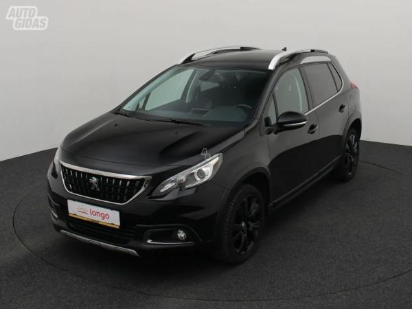 Black Peugeot 2008 2016 in Vilnius, with an engine capacity of 1.20 L and mileage of 105 thousand km for 7799 €, photo 1 on AUTOMOTO.COM.LV