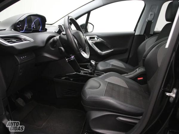 Black Peugeot 2008 2016 in Vilnius, with an engine capacity of 1.20 L and mileage of 105 thousand km for 7799 €, photo 4 on AUTOMOTO.COM.LV
