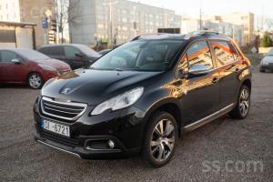 Black Peugeot 2008 2016 in Liepaja, with an engine capacity of 1.20 L and mileage of 162 thousand km for 6400 €, photo  on AUTOMOTO.COM.LV