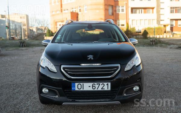 Black Peugeot 2008 2016 in Liepaja, with an engine capacity of 1.20 L and mileage of 162 thousand km for 6400 €, photo 2 on AUTOMOTO.COM.LV