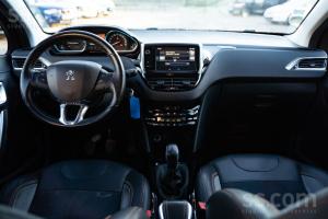 Black Peugeot 2008 2016 in Liepaja, with an engine capacity of 1.20 L and mileage of 162 thousand km for 6400 €, photo 13 on AUTOMOTO.COM.LV