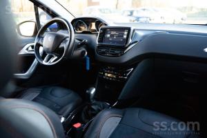 Black Peugeot 2008 2016 in Liepaja, with an engine capacity of 1.20 L and mileage of 162 thousand km for 6400 €, photo 14 on AUTOMOTO.COM.LV
