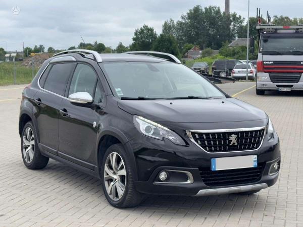 Melns Peugeot 2008 2016 Tauragė, ar dzinēja tilpumu 1.20 L un nobraukumu 145 tūkst. km par 5300 €, foto 1 vietnē AUTOMOTO.COM.LV