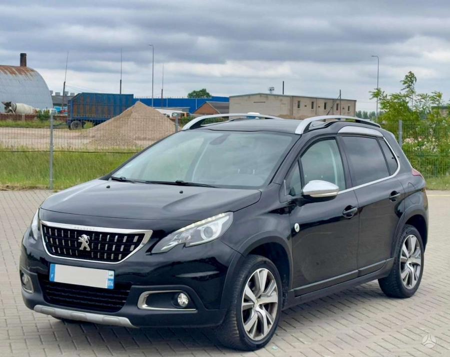 Black Peugeot 2008 2016 in Taurage, with an engine capacity of 1.20 L and mileage of 145 thousand km for 5300 €, photo 4 on AUTOMOTO.COM.LV
