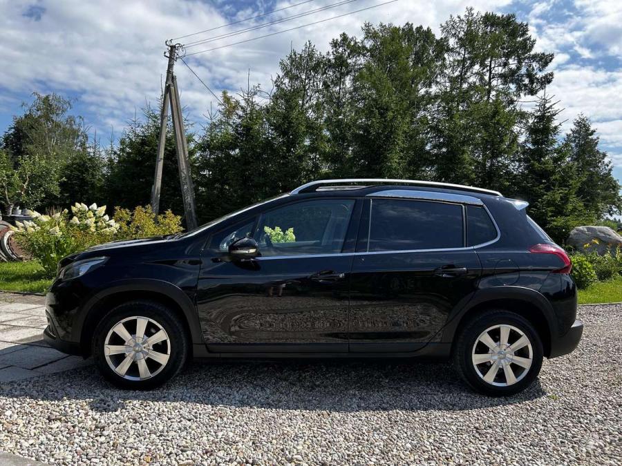 Black Peugeot 2008 2016 in Kupiskis, with an engine capacity of 1.56 L and mileage of 199 thousand km for 4200 €, photo 4 on AUTOMOTO.COM.LV