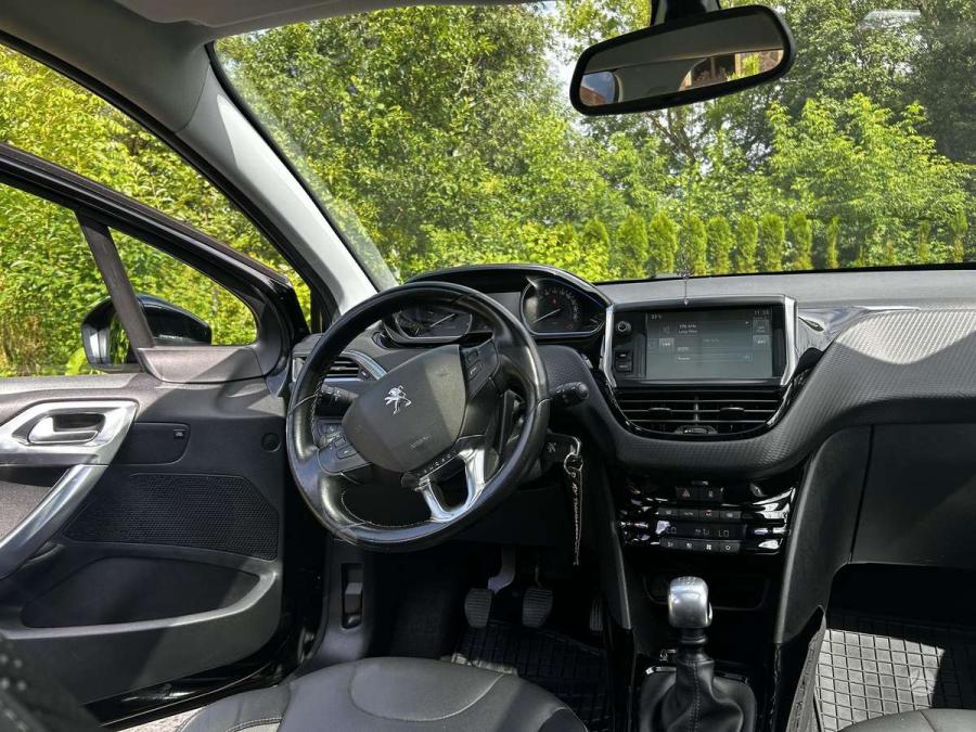 Black Peugeot 2008 2016 in Kupiskis, with an engine capacity of 1.56 L and mileage of 199 thousand km for 4200 €, photo 9 on AUTOMOTO.COM.LV