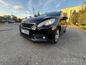 Melns Peugeot 2008 2016 Rīga, ar dzinēja tilpumu 1.20 L un nobraukumu 80 tūkst. km par 7300 €, foto  vietnē AUTOMOTO.COM.LV
