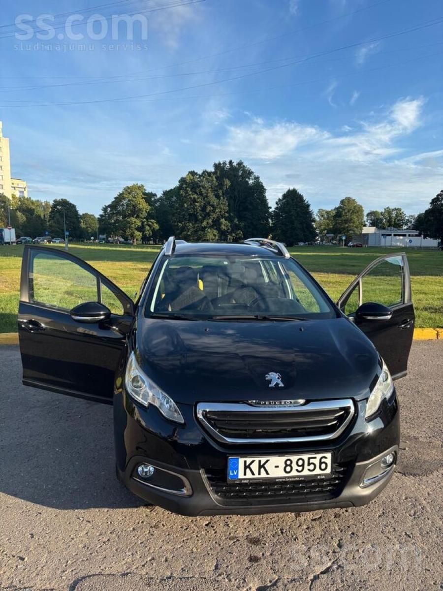 Melns Peugeot 2008 2016 Rīga, ar dzinēja tilpumu 1.20 L un nobraukumu 80 tūkst. km par 6700 €, foto 1 vietnē AUTOMOTO.COM.LV