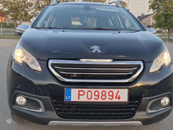 Black Peugeot 2008 2016 in Siauliai, with an engine capacity of 1.20 L and mileage of 145 thousand km for 5350 €, photo 5 on AUTOMOTO.COM.LV
