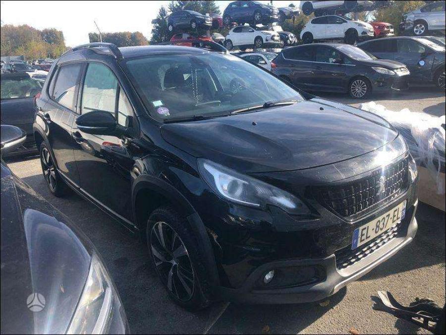 Melns Peugeot 2008 2017 Tauragė, ar dzinēja tilpumu 1.20 L un nobraukumu 85 tūkst. km par 4950 €, foto 1 vietnē AUTOMOTO.COM.LV