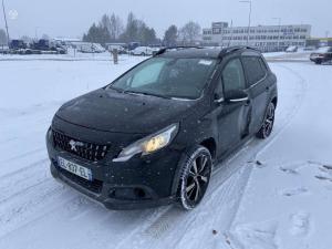 Black Peugeot 2008 2017 in Taurage, with an engine capacity of 1.20 L and mileage of 85 thousand km for 5500 €, photo  on AUTOMOTO.COM.LV