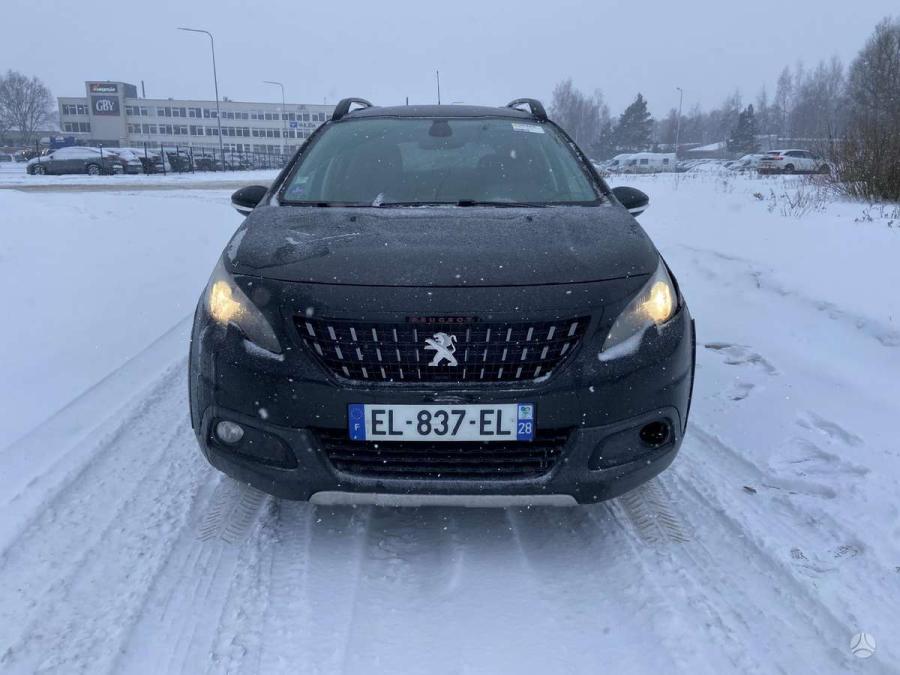 Melns Peugeot 2008 2017 Tauragė, ar dzinēja tilpumu 1.20 L un nobraukumu 85 tūkst. km par 5500 €, foto 3 vietnē AUTOMOTO.COM.LV