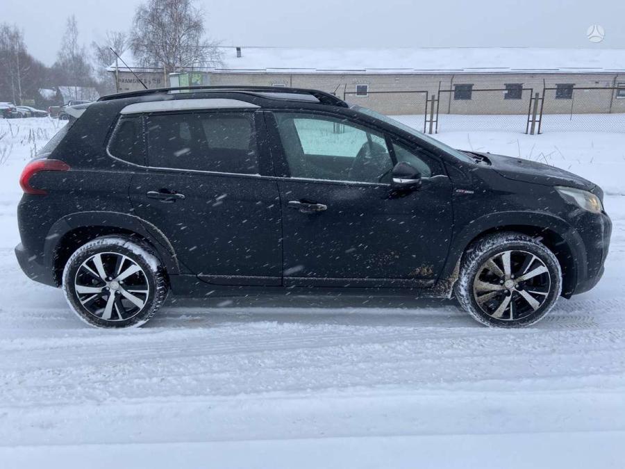 Melns Peugeot 2008 2017 Tauragė, ar dzinēja tilpumu 1.20 L un nobraukumu 85 tūkst. km par 5500 €, foto 8 vietnē AUTOMOTO.COM.LV