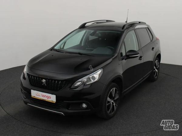 Melns Peugeot 2008 2017 Viļņa, ar dzinēja tilpumu 1.20 L un nobraukumu 163 tūkst. km par 8399 €, foto  vietnē AUTOMOTO.COM.LV