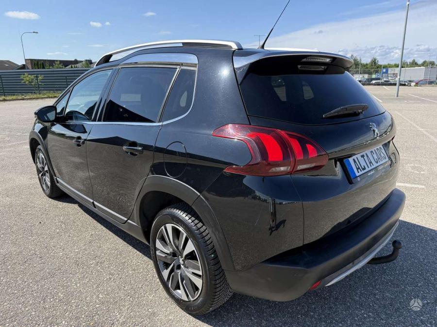 Black Peugeot 2008 2017 in Vilnius, with an engine capacity of 1.56 L and mileage of 226 thousand km for 5999 €, photo 6 on AUTOMOTO.COM.LV