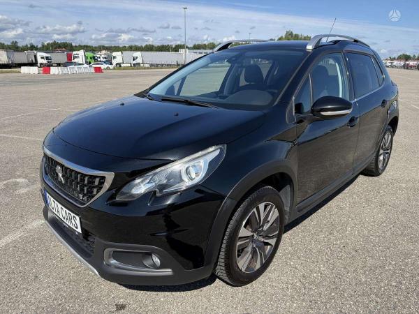 Melns Peugeot 2008 2017 Viļņa, ar dzinēja tilpumu 1.56 L un nobraukumu 226 tūkst. km par 5999 €, foto 7 vietnē AUTOMOTO.COM.LV