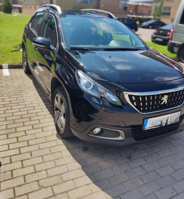 Melns Peugeot 2008 2017 Klaipėda, ar dzinēja tilpumu 1.20 L un nobraukumu 128 tūkst. km par 6400 €, foto 4 vietnē AUTOMOTO.COM.LV