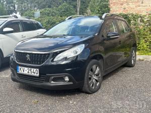 Black Peugeot 2008 2017 in Riga, with an engine capacity of 1.20 L and mileage of 0 thousand km for 5975 €, photo  on AUTOMOTO.COM.LV