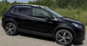 Melns Peugeot 2008 2018 Viļņa, ar dzinēja tilpumu 1.20 L un nobraukumu 74 tūkst. km par 8000 €, foto 5 vietnē AUTOMOTO.COM.LV