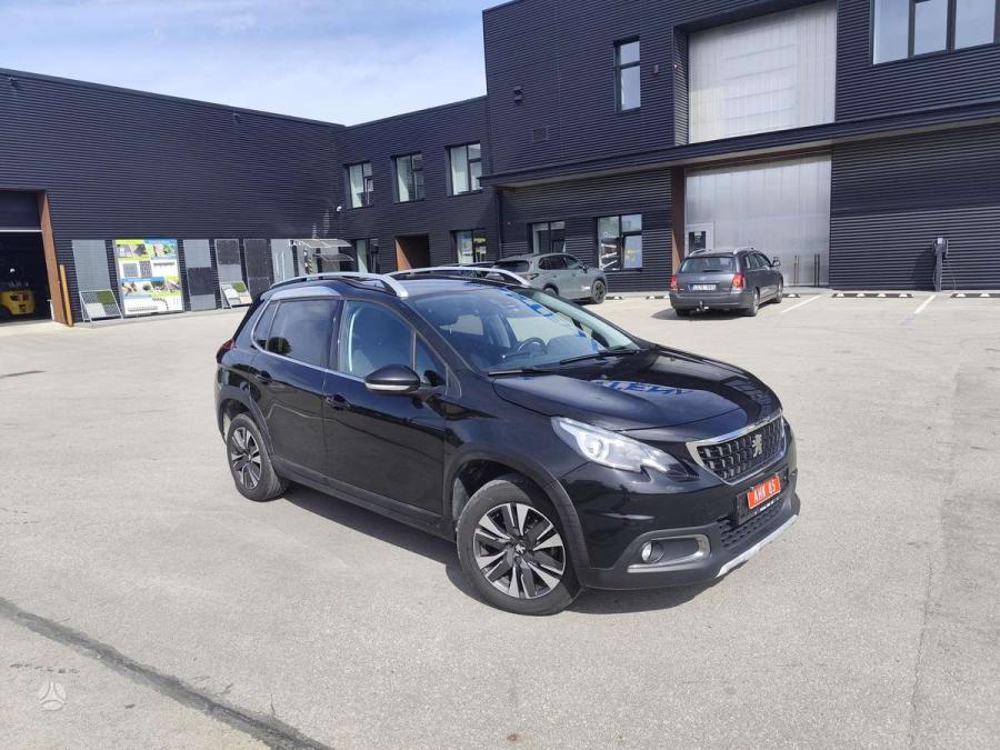 Melns Peugeot 2008 2018 Klaipėda, ar dzinēja tilpumu 1.20 L un nobraukumu 136 tūkst. km par 6800 €, foto 1 vietnē AUTOMOTO.COM.LV