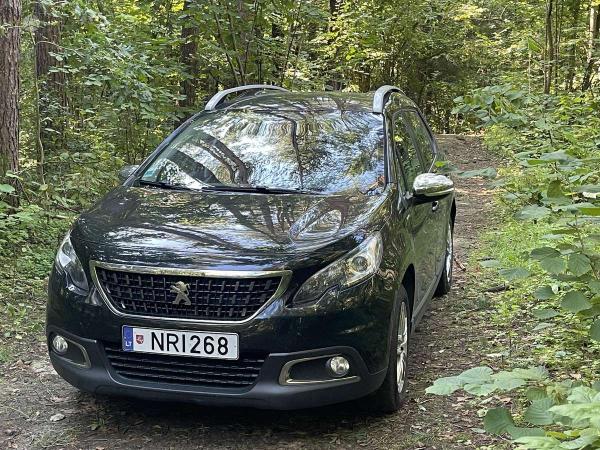 Black Peugeot 2008 2019 in Vilnius, with an engine capacity of 1.50 L and mileage of 207 thousand km for 6100 €, photo 3 on AUTOMOTO.COM.LV