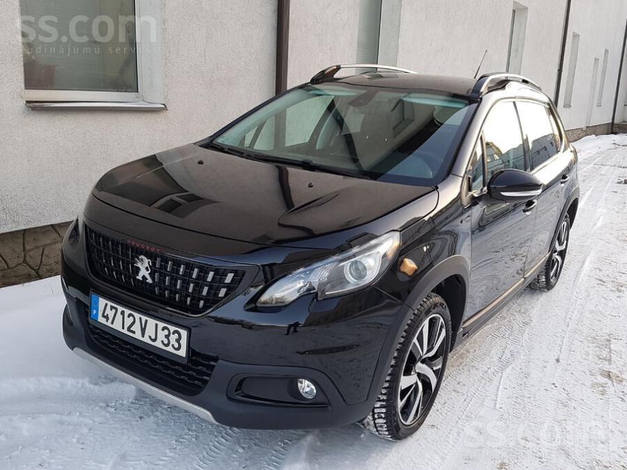 Melns Peugeot 2008 2020 Rīga, ar dzinēja tilpumu 1.20 L un nobraukumu 114 tūkst. km par 7800 €, foto 1 vietnē AUTOMOTO.COM.LV
