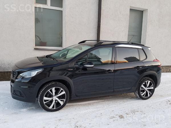 Black Peugeot 2008 2020 in Riga, with an engine capacity of 1.20 L and mileage of 114 thousand km for 7800 €, photo 2 on AUTOMOTO.COM.LV