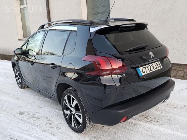 Black Peugeot 2008 2020 in Riga, with an engine capacity of 1.20 L and mileage of 114 thousand km for 7800 €, photo 3 on AUTOMOTO.COM.LV