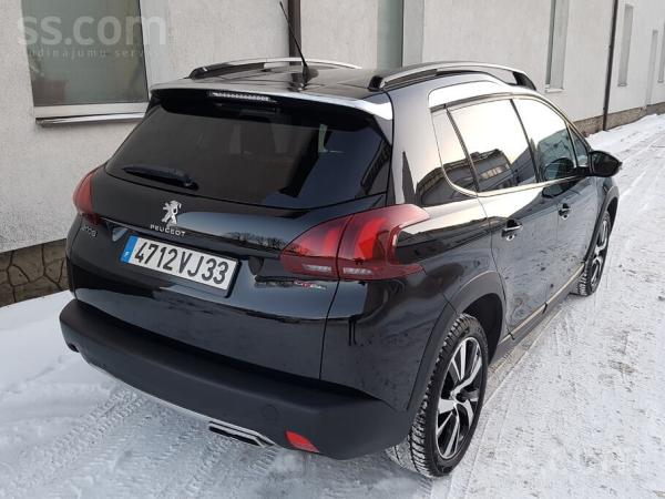 Black Peugeot 2008 2020 in Riga, with an engine capacity of 1.20 L and mileage of 114 thousand km for 7800 €, photo 7 on AUTOMOTO.COM.LV
