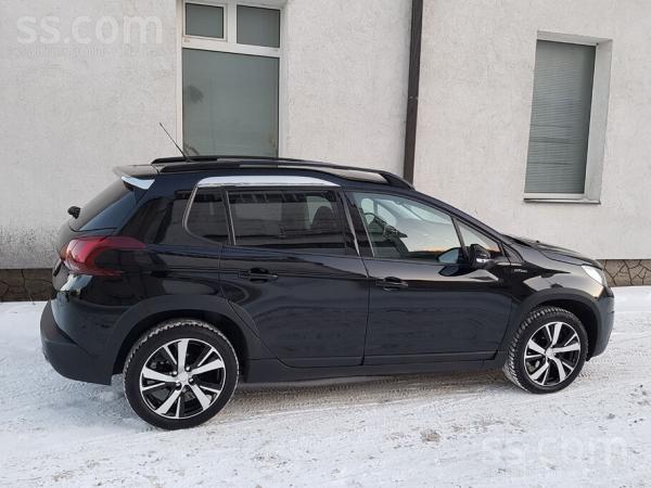 Black Peugeot 2008 2020 in Riga, with an engine capacity of 1.20 L and mileage of 114 thousand km for 7800 €, photo 8 on AUTOMOTO.COM.LV