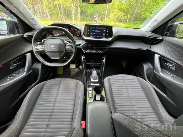 Black Peugeot 2008 2020 in Riga, with an engine capacity of 1.20 L and mileage of 0 thousand km for 14599 €, photo 10 on AUTOMOTO.COM.LV