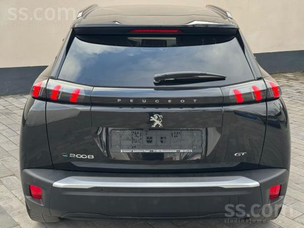 Black Peugeot 2008 2020 in Riga, with an engine capacity of 1.20 L and mileage of 110 thousand km for 16900 €, photo 7 on AUTOMOTO.COM.LV