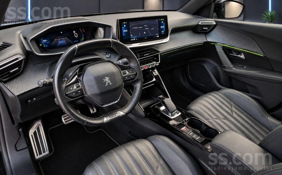 Melns Peugeot 2008 2020 Rīga, ar dzinēja tilpumu 1.20 L un nobraukumu 93 tūkst. km par 20900 €, foto 7 vietnē AUTOMOTO.COM.LV