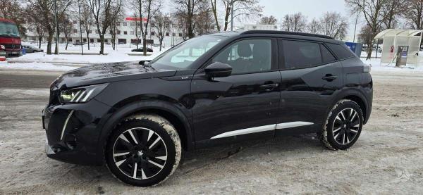 Black Peugeot 2008 2021 in Kaunas, with an engine capacity of 1.20 L and mileage of 142 thousand km for 14883 €, photo 3 on AUTOMOTO.COM.LV