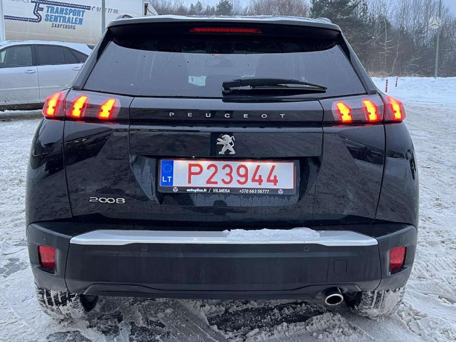 Melns Peugeot 2008 2021 Viļņa, ar dzinēja tilpumu 1.50 L un nobraukumu 201 tūkst. km par 11979 €, foto 5 vietnē AUTOMOTO.COM.LV