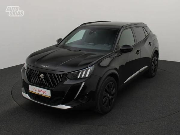 Black Peugeot 2008 2021 in Vilnius, with an engine capacity of 1.20 L and mileage of 97 thousand km for 15999 €, photo 1 on AUTOMOTO.COM.LV