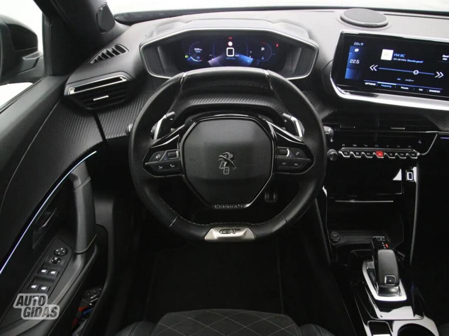 Black Peugeot 2008 2021 in Vilnius, with an engine capacity of 1.20 L and mileage of 97 thousand km for 15999 €, photo 18 on AUTOMOTO.COM.LV