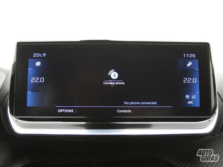 Black Peugeot 2008 2021 in Vilnius, with an engine capacity of 1.20 L and mileage of 97 thousand km for 15999 €, photo 24 on AUTOMOTO.COM.LV
