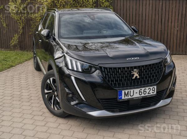 Melns Peugeot 2008 2021 Rīga, ar dzinēja tilpumu 1.50 L un nobraukumu 61 tūkst. km par 15900 €, foto 1 vietnē AUTOMOTO.COM.LV