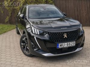 Black Peugeot 2008 2021 in Riga, with an engine capacity of 1.50 L and mileage of 61 thousand km for 15900 €, photo  on AUTOMOTO.COM.LV