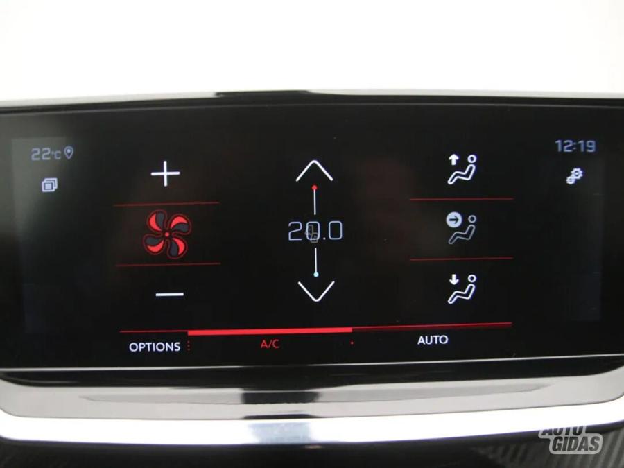 Black Peugeot 2008 2021 in Vilnius, with an engine capacity of 1.50 L and mileage of 144 thousand km for 13099 €, photo 21 on AUTOMOTO.COM.LV