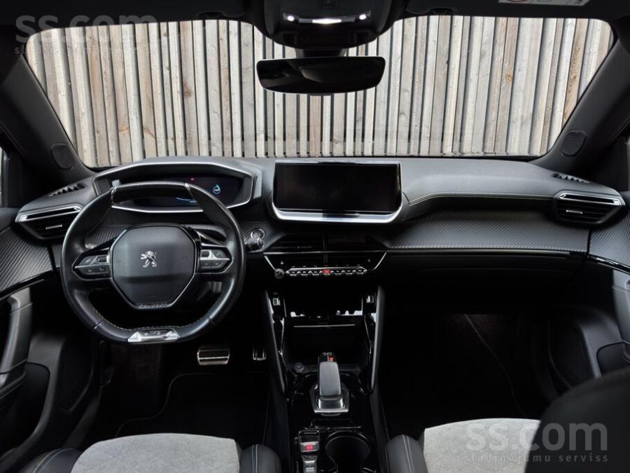 Black Peugeot 2008 2021 in Riga, with an engine capacity of 1.20 L and mileage of 120 thousand km for 17490 €, photo 14 on AUTOMOTO.COM.LV