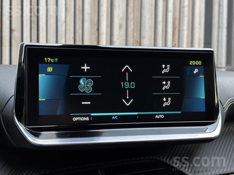 Black Peugeot 2008 2021 in Riga, with an engine capacity of 1.20 L and mileage of 120 thousand km for 17490 €, photo 18 on AUTOMOTO.COM.LV